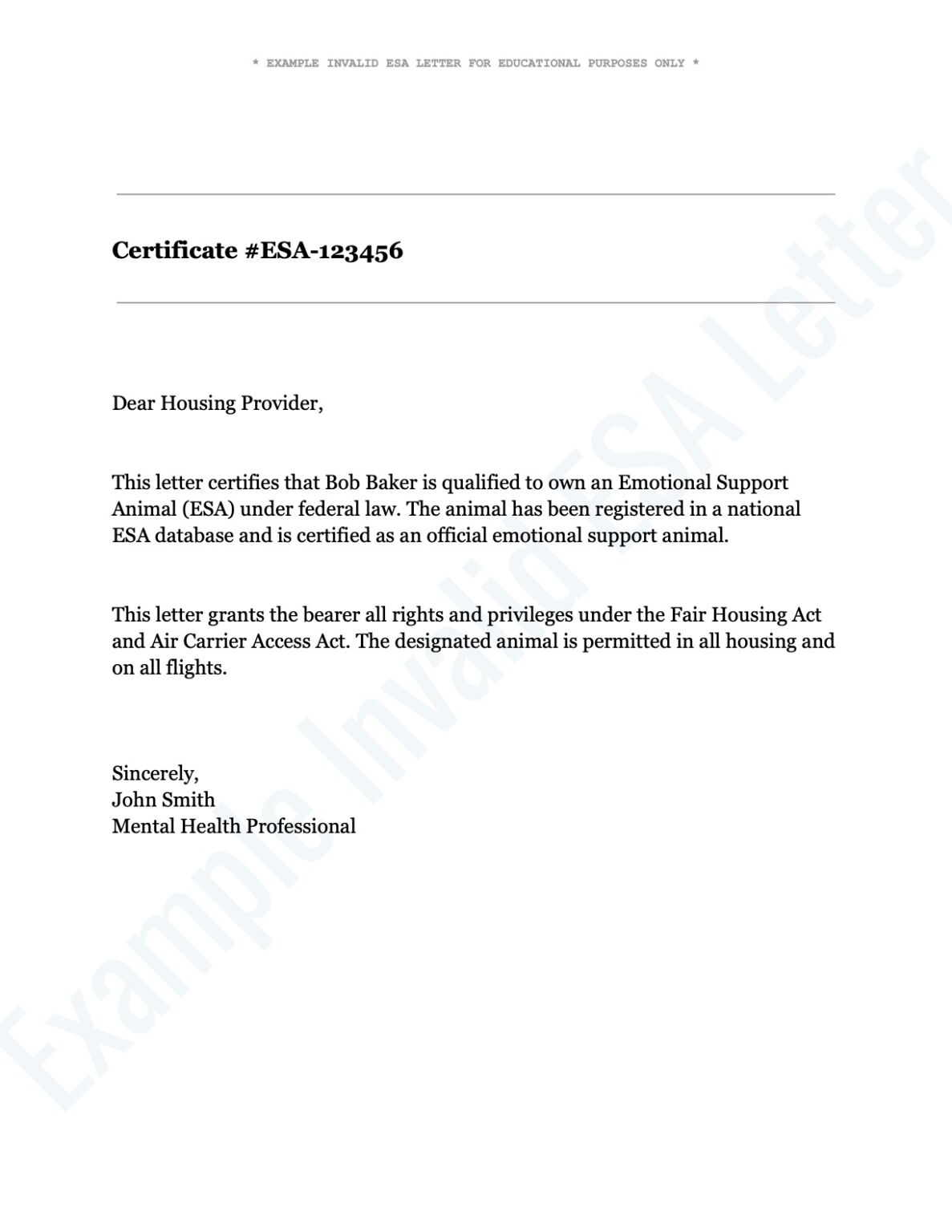 How to Know if Your ESA Letter is Legit - ESA Doctors