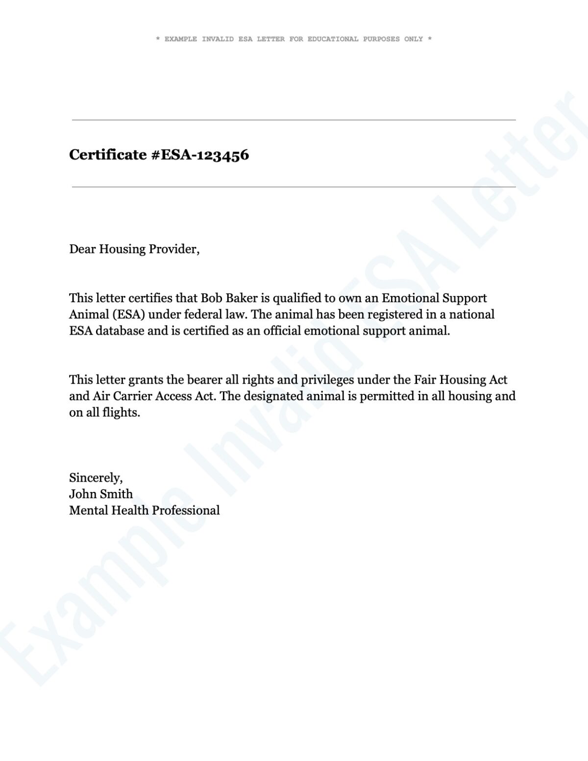 How to Know if Your ESA Letter is Legit - ESA Doctors