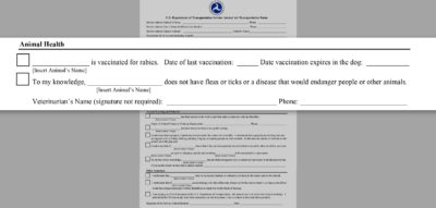 How to do The DOT & TSA Service Animal Form: Easy Guide